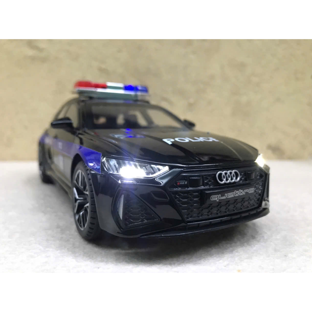 Mô hình xe Police CSCĐ 113 Audi RS6 1:24 | Shopee Việt Nam