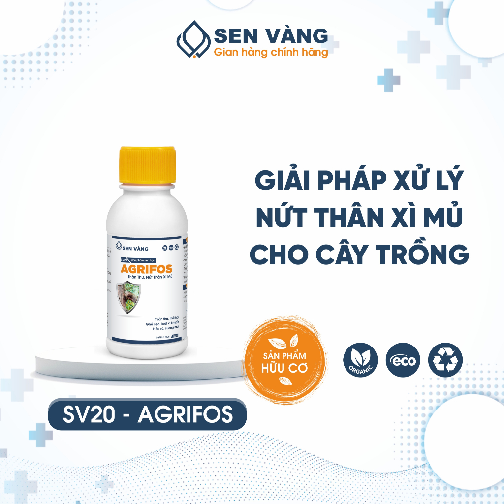 AGRIFOS - Nứt thân xì mủ (Vaccin) SV20: Giải pháp hiệu quả cho cây ...