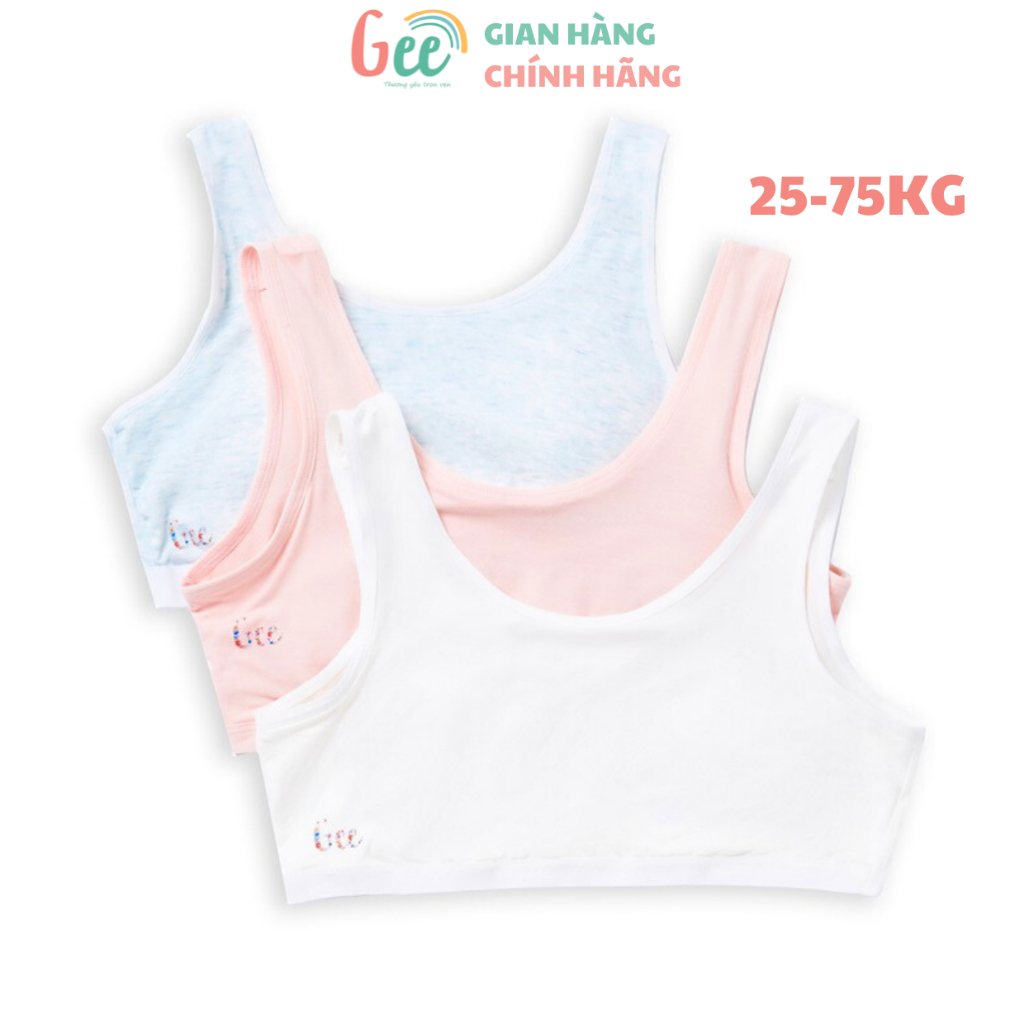 Áo Lá Cho Bé Gái Gee Sợi Tre, Áo Lót Nữ Học Sinh Cấp 1, Cấp 2 Cấp 3 ...