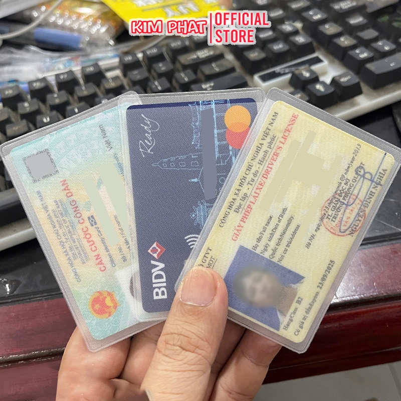 Túi Vỏ Bọc Đựng Thẻ ATM, CCCD, CMT, Bằng Lái Xe, Thẻ Sinh Viên, Thẻ Nhân Viên (1 Cái) | Shopee ...