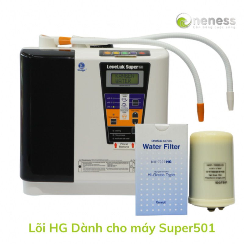 Lõi Tim Lọc Trong Máy Lọc Nước Điện Giải Kangen Leveluk Super501, DX ...