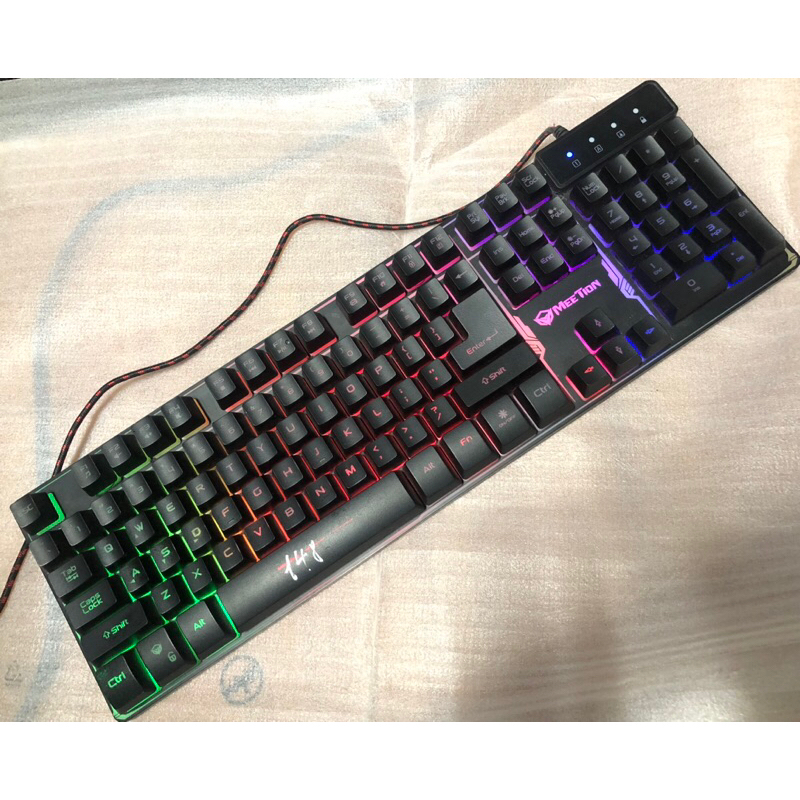 Bàn phím giả cơ Meetion MT-K9300 có led | Shopee Việt Nam