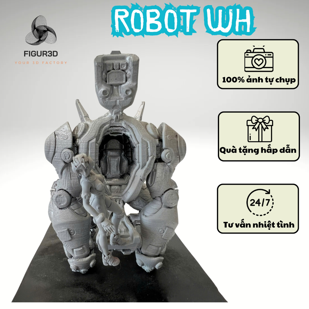 IN 3D - Album tổng hợp mô hình Robot WH | Shopee Việt Nam