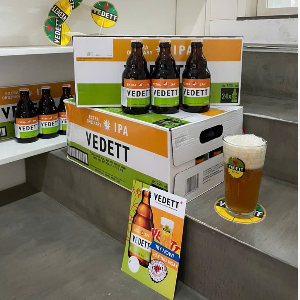 Bia Vedett Extra IPA Belgian IPA Beer 5,5% - 24 chai 33cl | Shopee Việt Nam