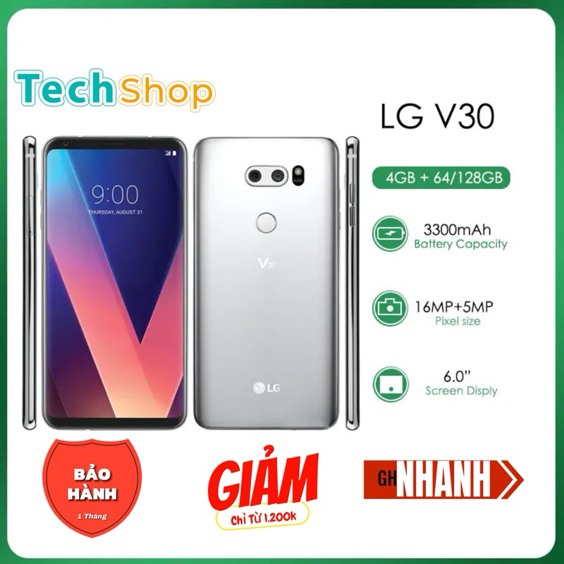 𝐋𝐆 𝐕𝟑𝟎 (𝐑𝐀𝐌 𝟒𝐆 | 𝐑𝐎𝐌 𝟔𝟒𝐠𝐛 | 𝐒𝐧𝐚𝐩𝐝𝐫𝐚𝐠𝐨𝐧 𝟖𝟑𝟓 | 𝐏-𝐎𝐋𝐄𝐃 𝟔 𝐢𝐧𝐜𝐡 - 𝟐𝐊+) có bảo hành | Shopee Việt Nam