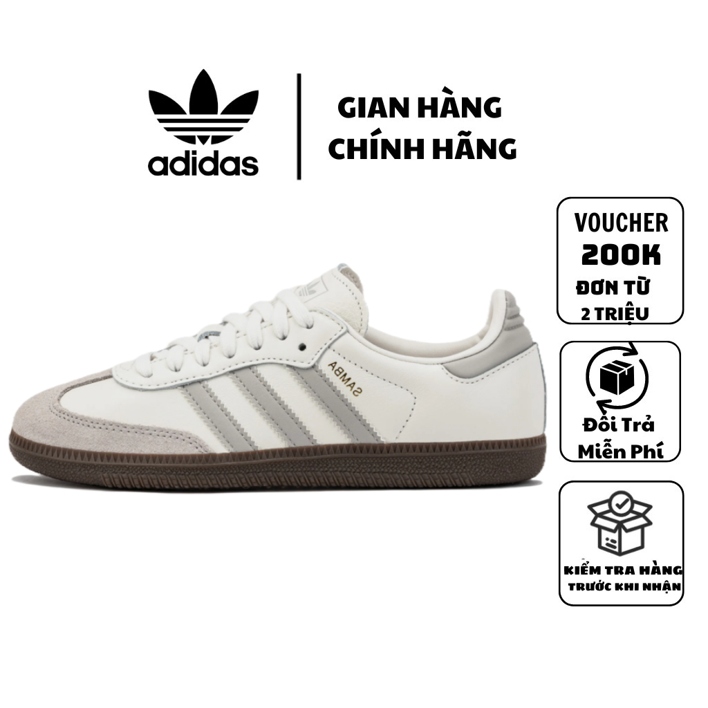 [ CHÍNH HÃNG ] Giày Adidas Wmns Samba OG ‘White Granite’ JH6479 ...