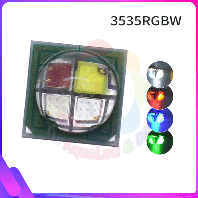 Đèn Led 3535 WRGB nhập khẩu Chip led Cree 4 Kênh 4w 12w công suất chịu ...