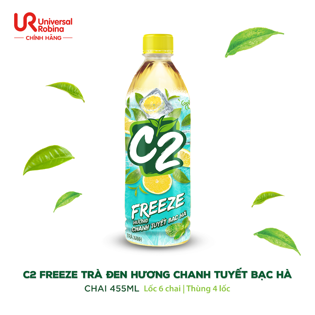 Trà Xanh Hương Chanh Tuyết Bạc Hà C2 FREEZE 455ml | Shopee Việt Nam