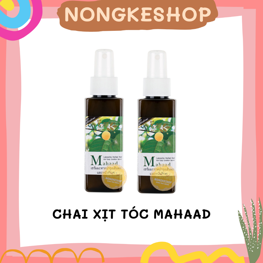 CHAI XỊT KÍCH MỌC TÓC MAHAAD THÁI LAN | Shopee Việt Nam