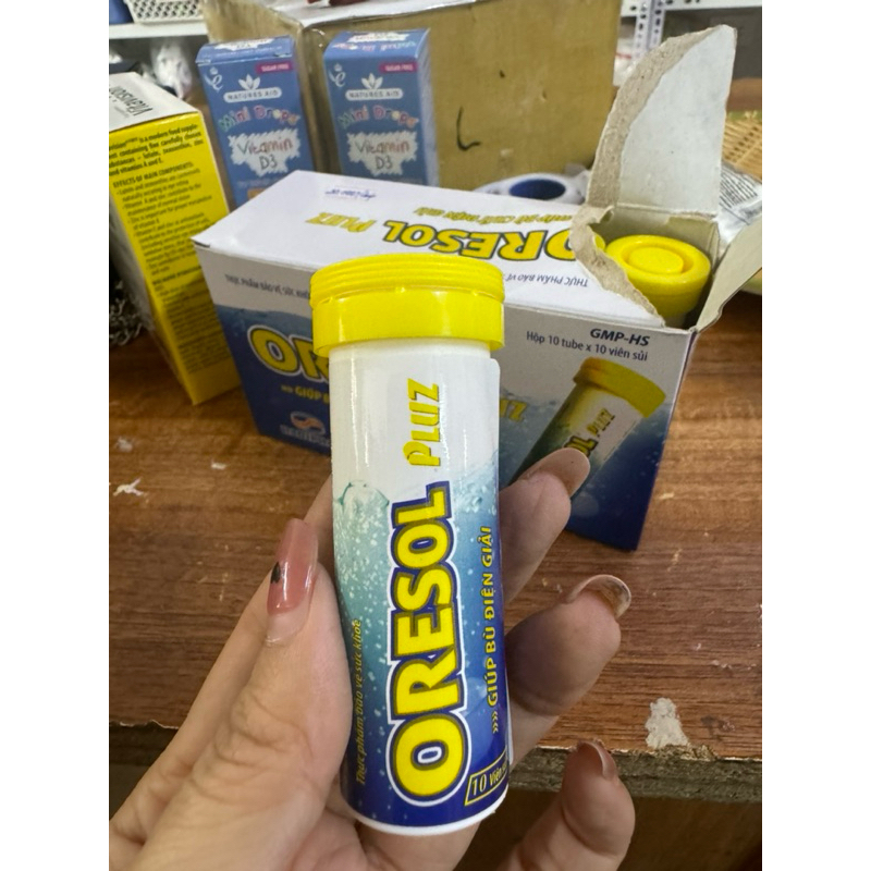 viên sủi điện giải oresol plus hà tĩnh tub 10v | Shopee Việt Nam