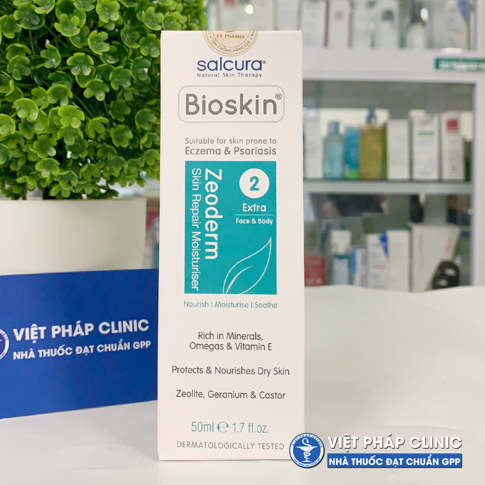 BIOSKIN ZEODERM SALCURA KEM HỖ TRỢ LÀM GIẢM ECZIMA, VẨY NẾN, CHÀM 50ML ...