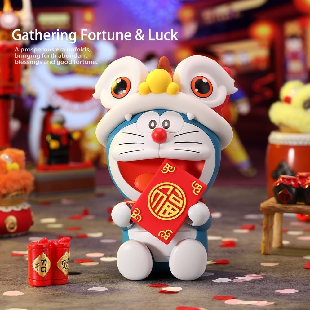 Mô Hình Trang Trí Tích Hợp Khuếch Tán Hương Thơm ROCK Doraemon New Year ...