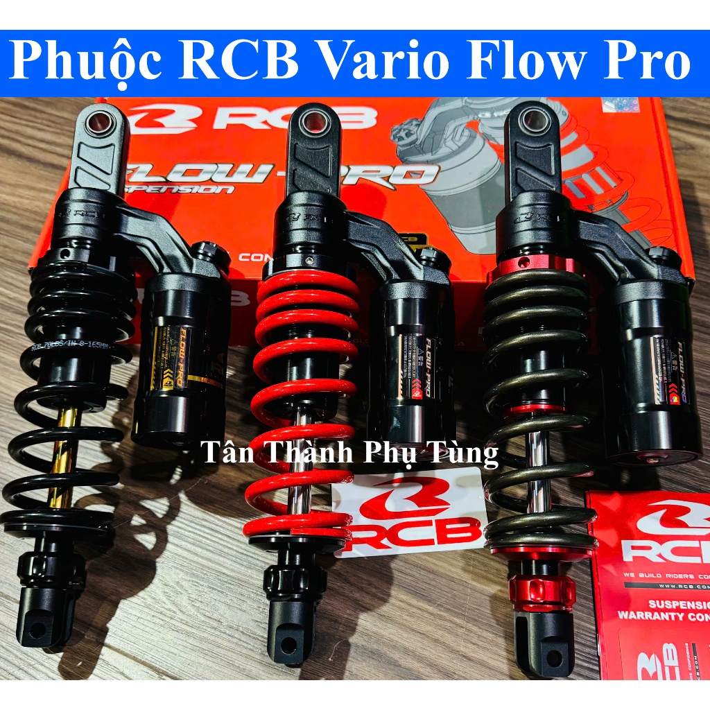 Phuộc RCB Vario Flow Pro 2 tăng chỉnh, BH 1 năm chính hãng | Shopee ...