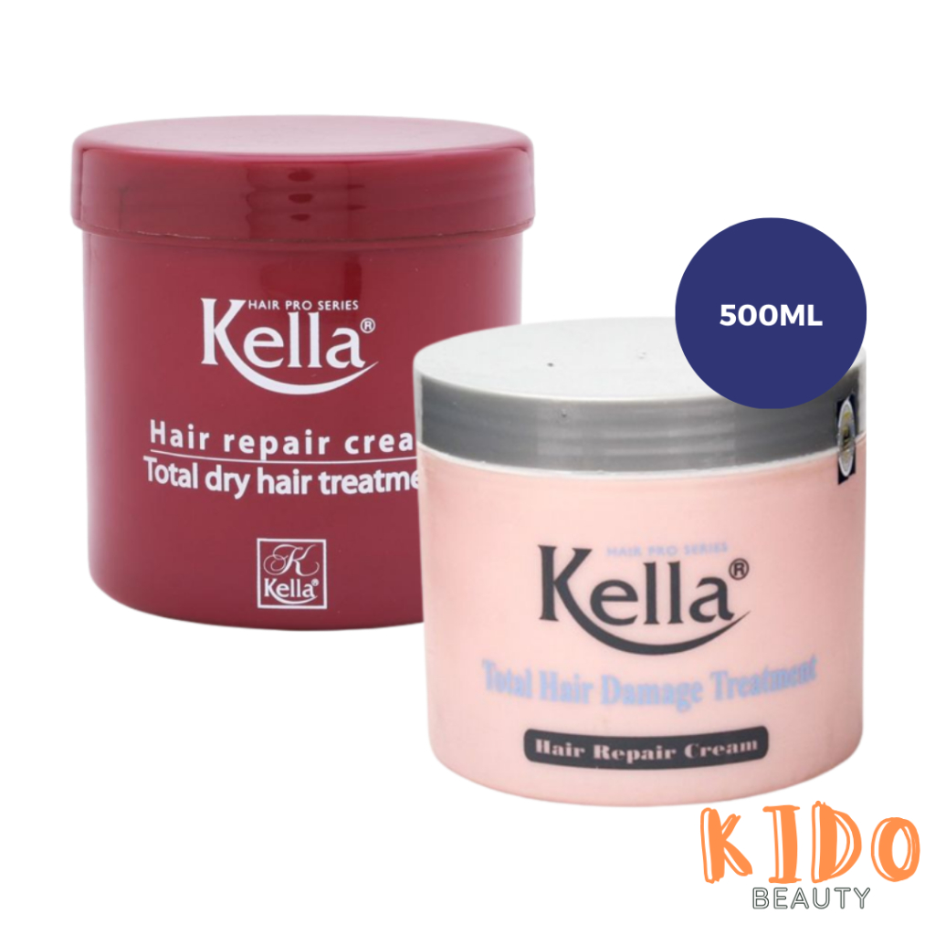 Hấp Dầu KELLA Hair Nourish Cream - Dầu ủ tóc suôn mềm bóng mượt 500ml ...