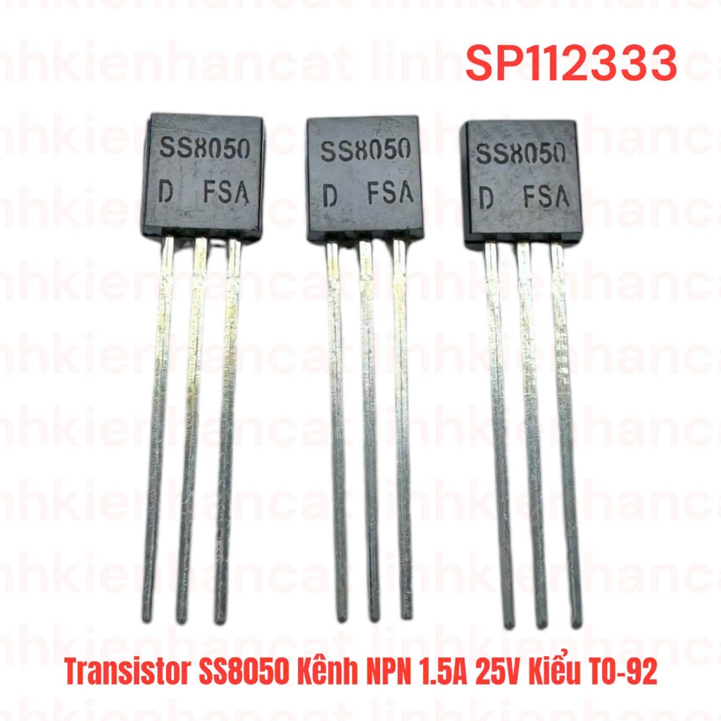 Transistor SS8050 Kênh NPN 1.5A 25V Kiểu TO-92 | Shopee Việt Nam