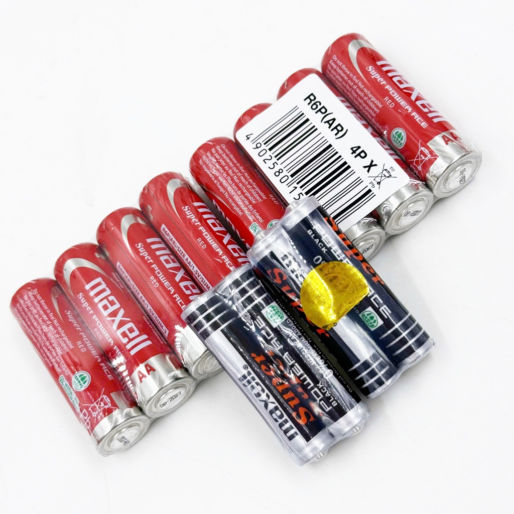 1 Cặp Pin CARBON Tiểu AAA/AA Maxell Mã R03(AB) Và R6P(AR) Chính Hãng ...