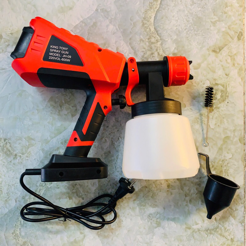 Máy phun sơn điện SPRAY GUN – JH09 Dùng điện 220V Công suất 600W Bình ...