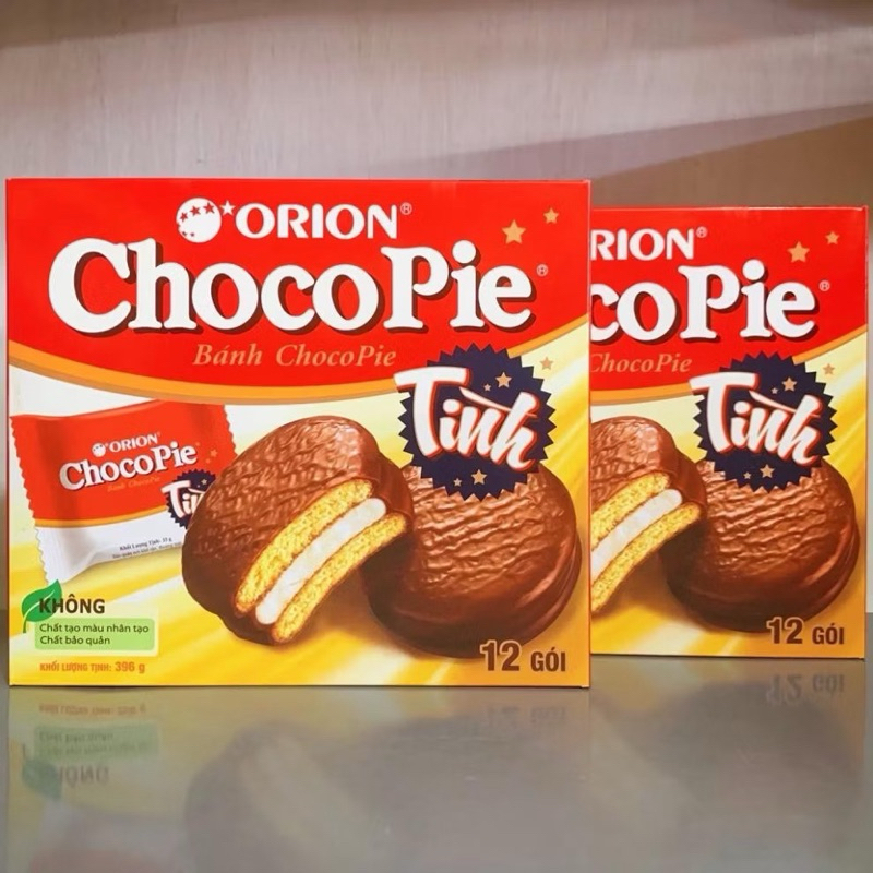 Bánh Choco-Pie Orion Hộp 396g/360g (12 chiếc) Nhiều Vị | Shopee Việt Nam