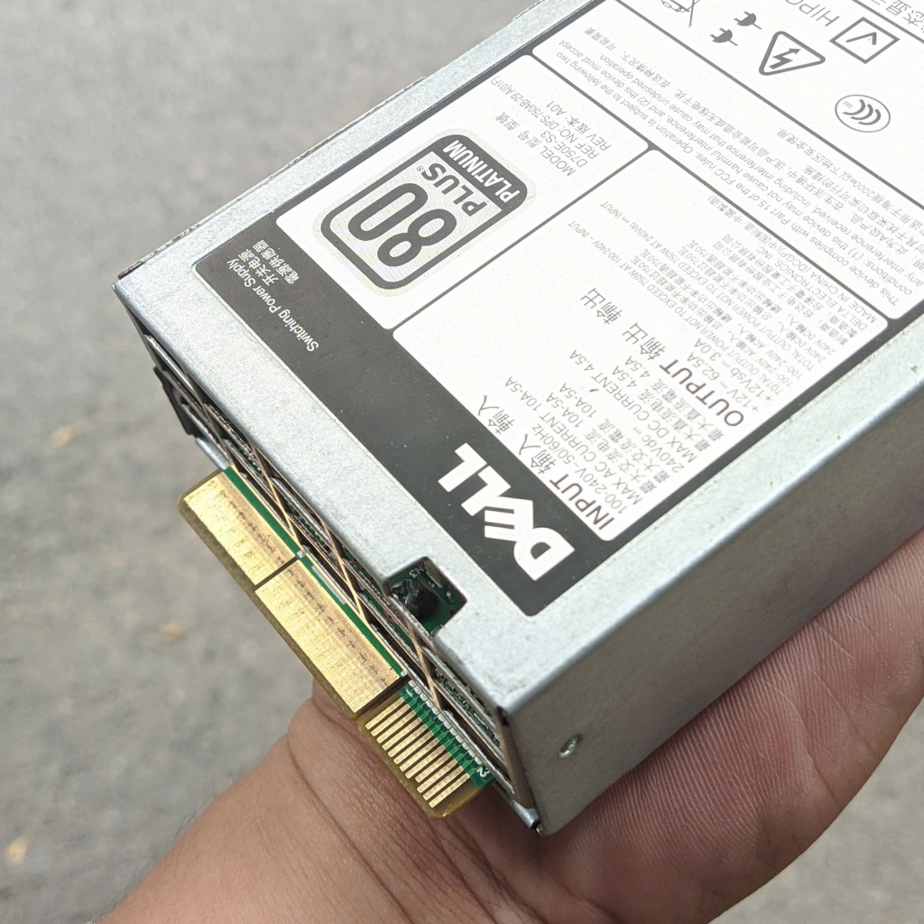 Bộ nguồn server Dell R630 R730 R730XD, chung R620 công suất 495W 750W ...