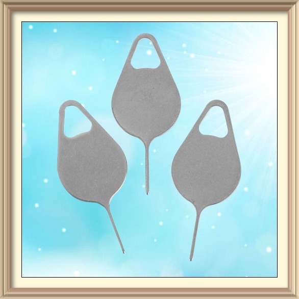 Que chọt khay sim lấy sim điện thoại máy tính bảng hợp kim thép tiện ...