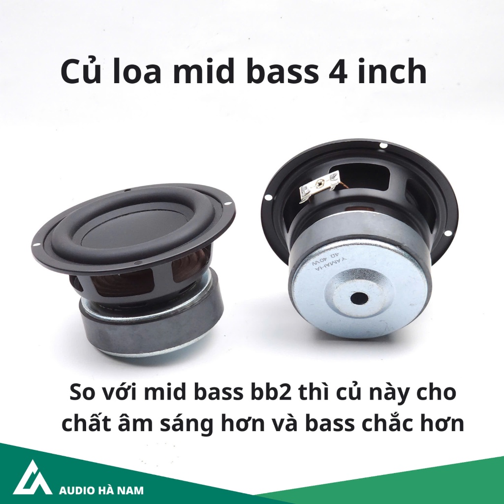 Củ loa mid bass YAMAHA 4 inch 4ohm 40w mid sáng bass chắc (giá 1 chiếc) | Shopee Việt Nam