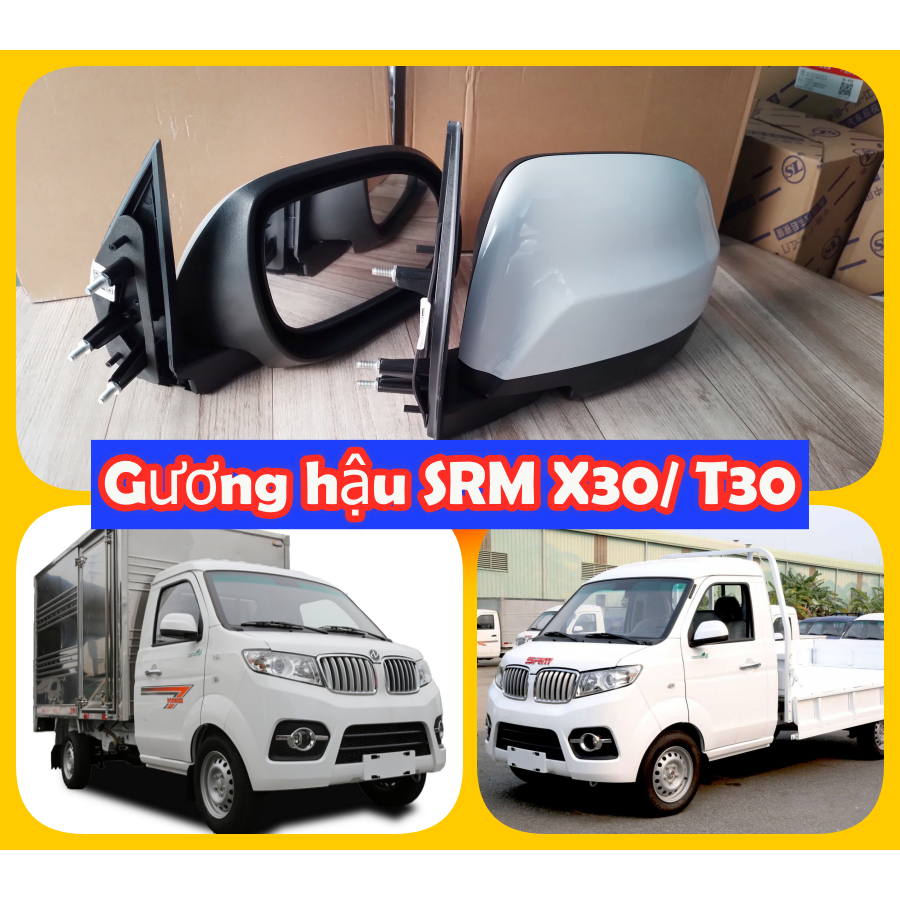 Gương chiếu hậu xe tải DONGBEN X30 V2 V5 màu trắng chính hãng ( giá 1 cái ) | Shopee Việt Nam