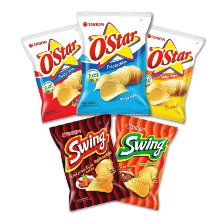 Bánh snack ORION O'star - Swing - Toonies - Masita các vị gói nhỏ và ...