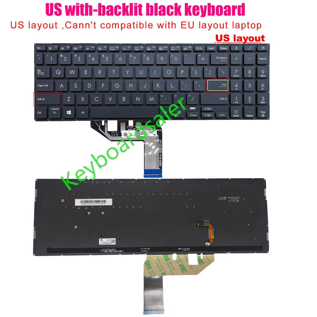 Bàn phím Laptop Asus X513E X513EA X513EP X513EQ X513IA X513 D513 S513 ...