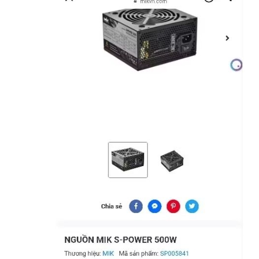 Nguồn MIK 500W | Shopee Việt Nam