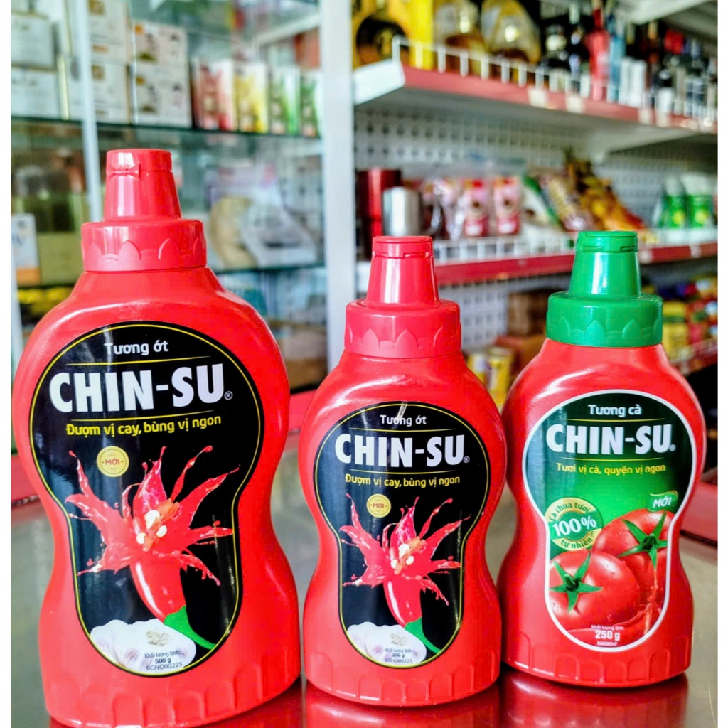 Tương ớt Chinsu 250g/Tương ớt Chinsu 500g/ Tương cà Chinsu 250g ...