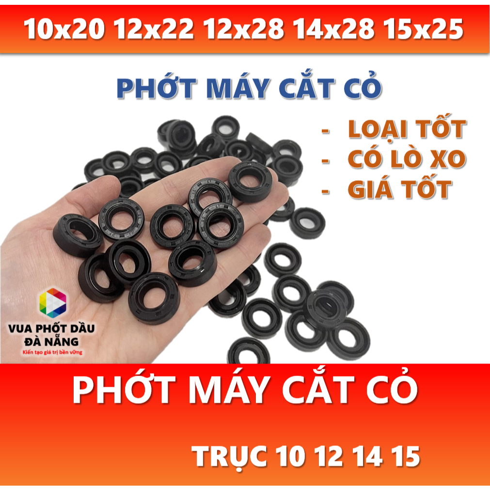 [GIÁ TỐT] Phớt máy cắt cỏ các mã 10x20 , 12x20 , 12x22 , 12x28 , 14x28 ...