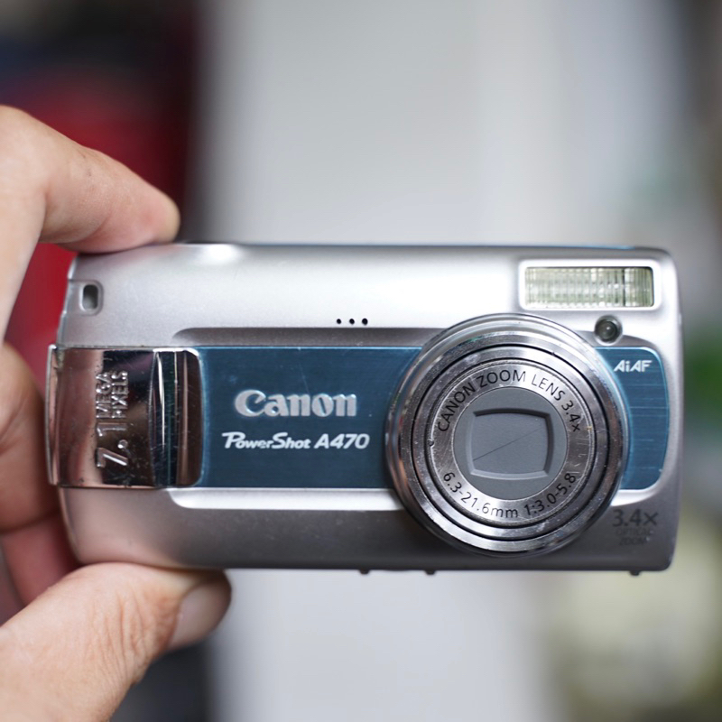 [Cũ] Máy ảnh Canon PowerShot A470 7.1mpx | Shopee Việt Nam