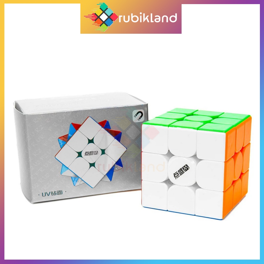 Rubik 3x3 DianSheng Solar 3M V2 Lite UV Rubic 3 Tầng 3x3x3 Đồ Chơi Trẻ ...