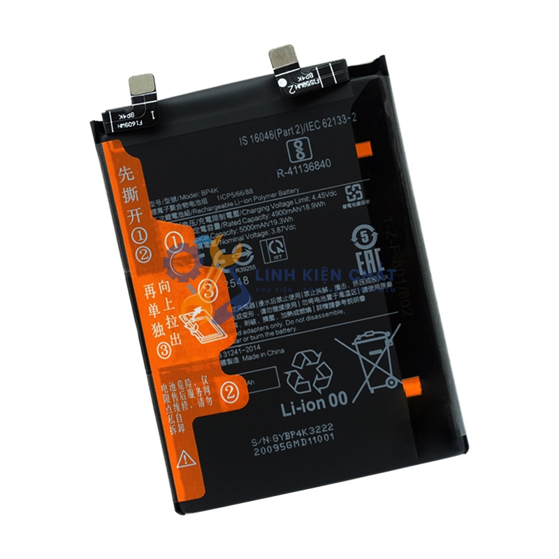 Pin cho Xiaomi Redmi Note 12 Pro 5G 22101316G BP4K 5000mAh Zin - Hàng ...