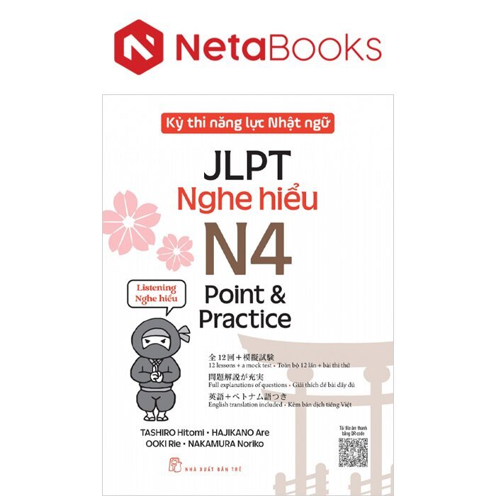 Sách - Kỳ Thi Năng Lực Nhật Ngữ JLPT N4 Point & Practice - Nghe Hiểu | Shopee Việt Nam