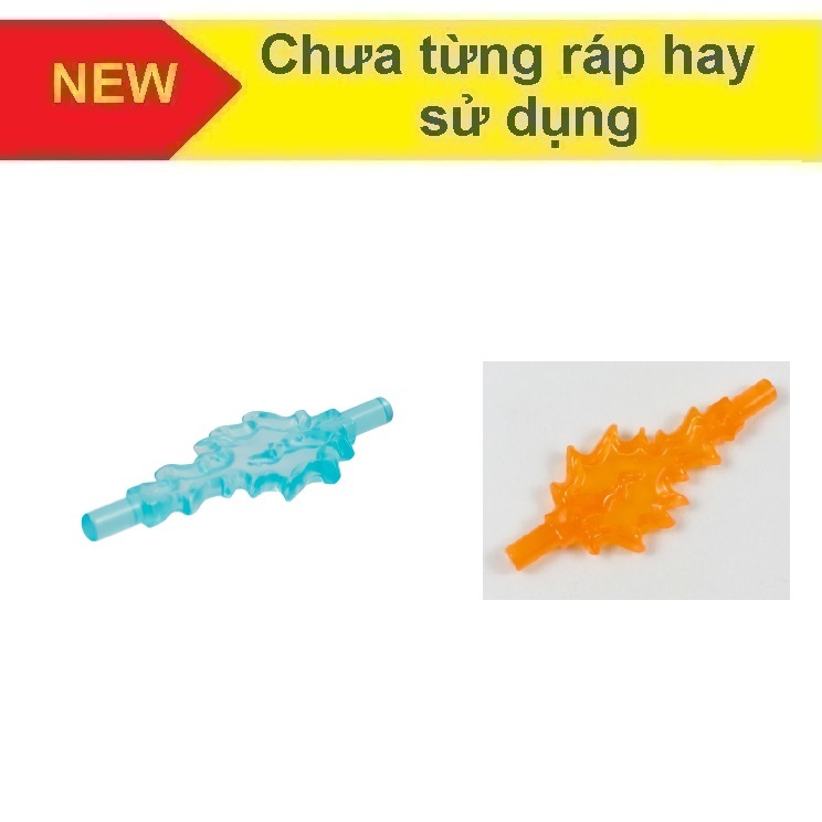 Đồ chơi xếp hình phụ kiện Lego Power Burst, Bolt Large with Bar Ends ...