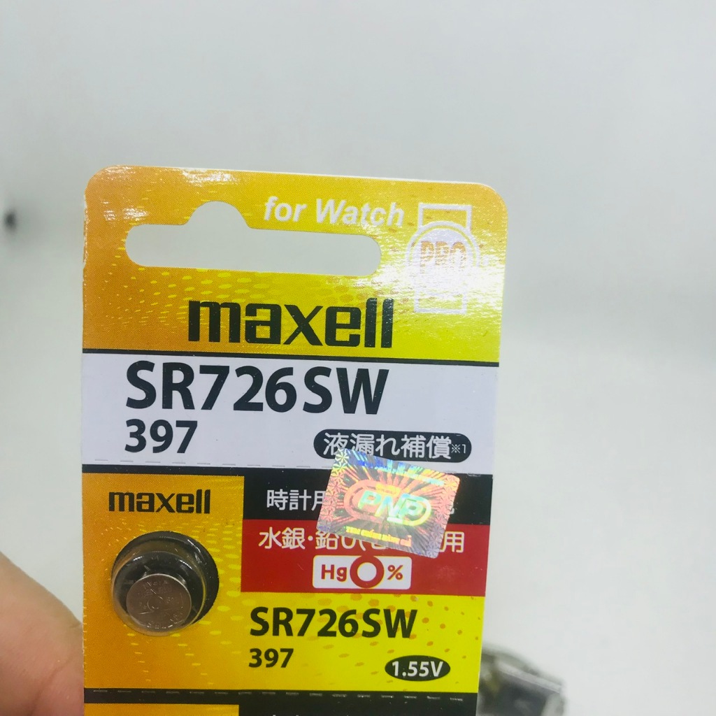 Pin đồng hồ Casio G - Shock GA-2000, pin kép SR726SW hãng Maxell Pro ...