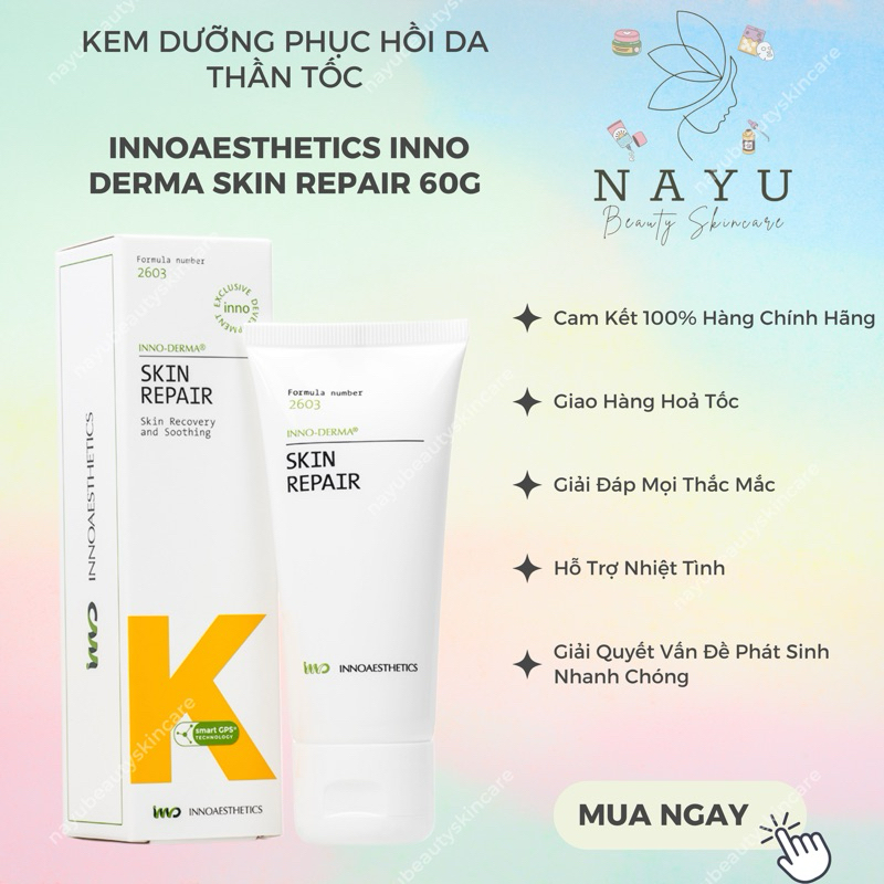 [MẪU MỚI] KEM DƯỠNG PHỤC HỒI DA THẦN TỐC INNOAESTHETICS INNO DERMA SKIN ...