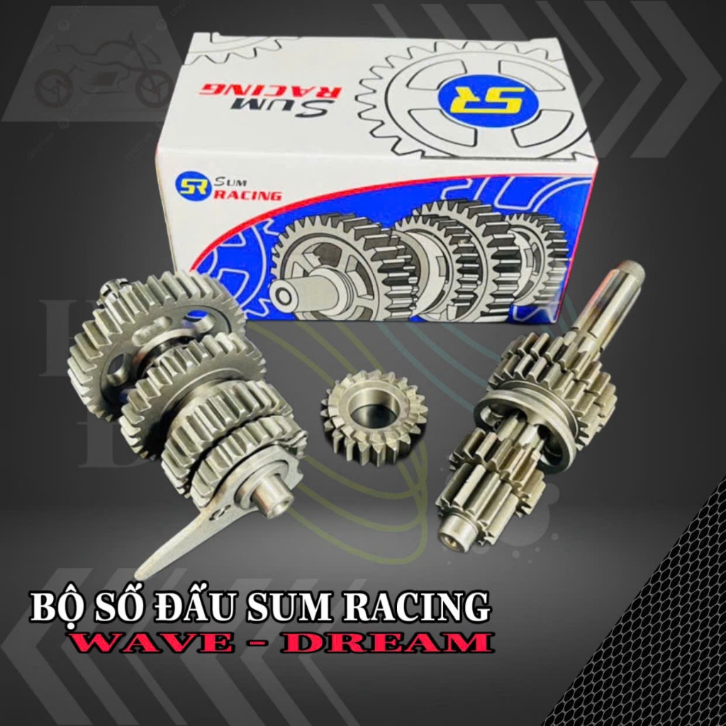 Bộ số độ SUM racing cho xe wave , dream chính hãng | Shopee Việt Nam