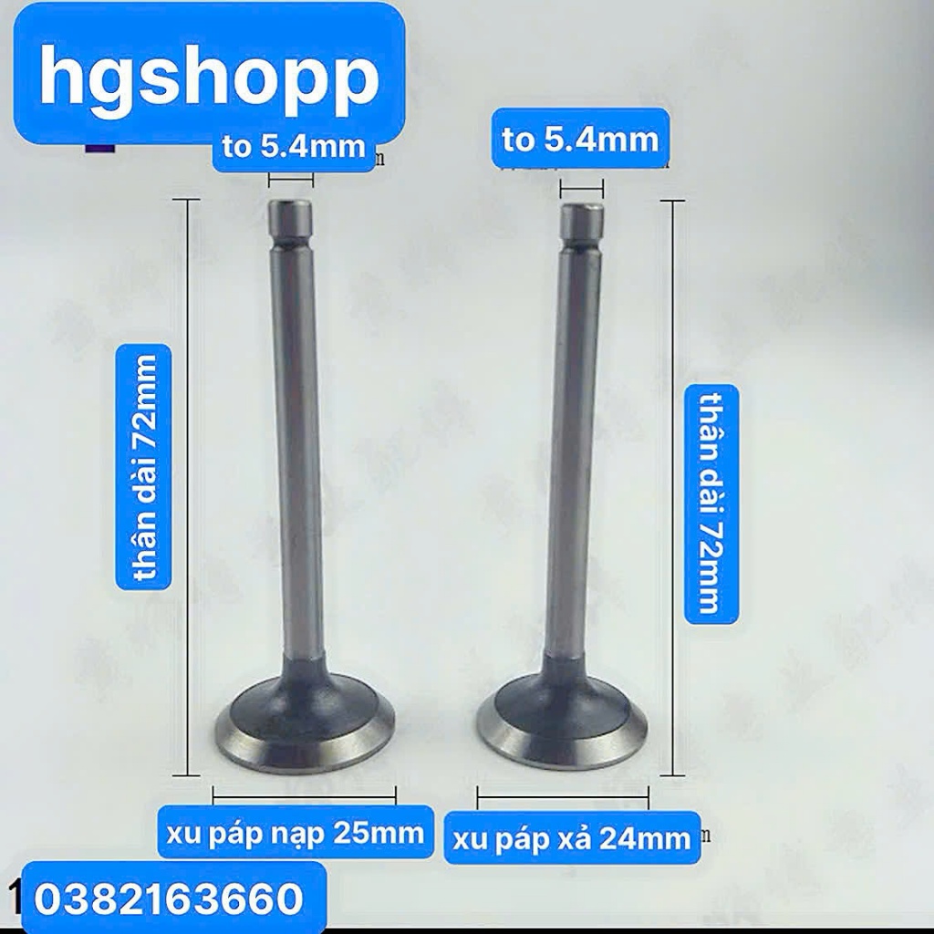 Nấm Xu Páp 168F Và 170F Máy Dầu Thông Dụng Su Páp Nấm Supap Nạp 25mm ...