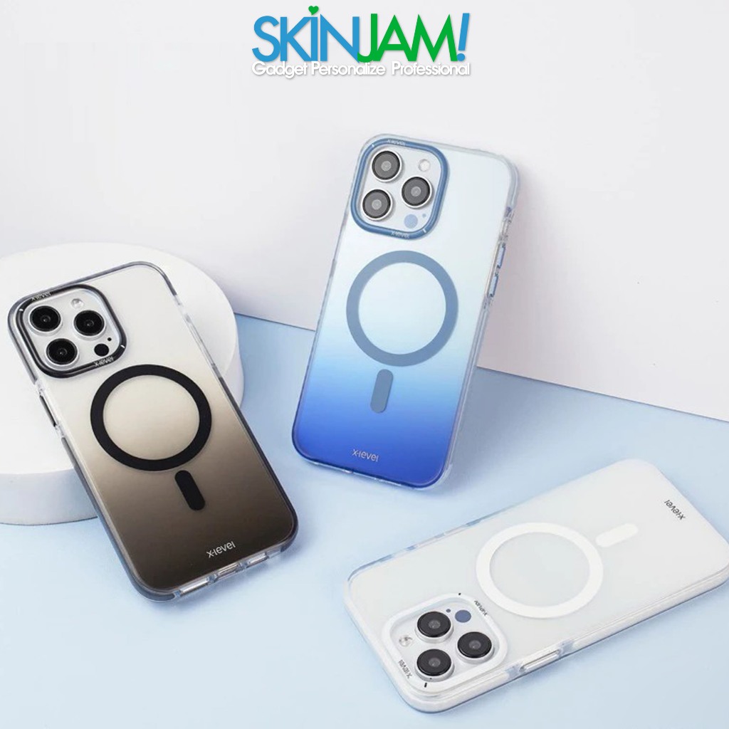 Ốp Lưng X-Level Ombre iP 16Promax Hỗ Trợ Sạc Không Dây Chống Sốc iP 16 ...