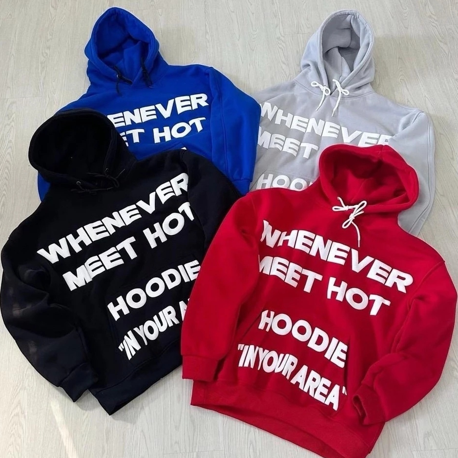 🔥Rẻ Vô Địch 🔥Áo Hoodie Whenever Meet Hot Un You Area Sweater Nỉ Bông Ấm ...