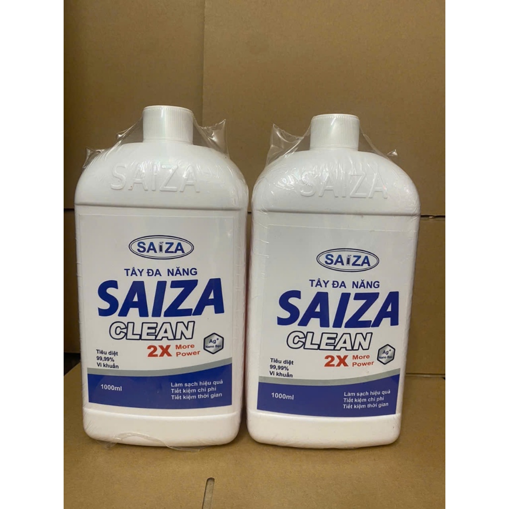 Combo 2 chai Tẩy Đa Năng Saiza 1000ml Vệ sinh nhà cửa làm sạch mảng bám ...