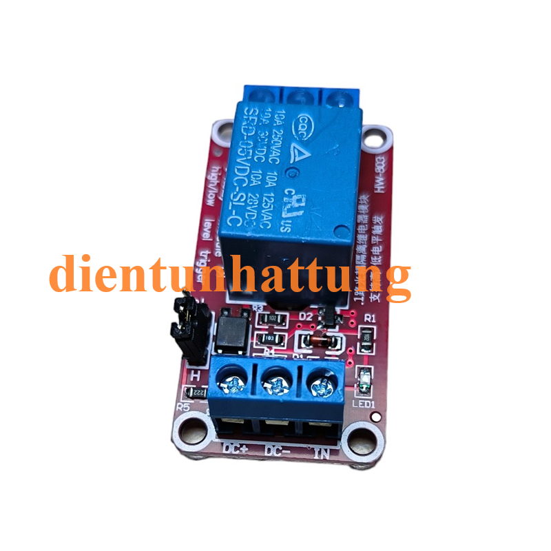 MODULE RELAY 5V 10A 1 KÊNH - 2 KÊNH, RƠ LE CÔNG SUẤT 250VAC | Shopee ...