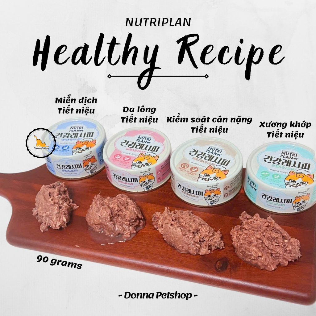 NUTRIPLAN PATE CHO MÈO HỖ TRỢ TIẾT NIỆU HEALTHY RECIPE 90g | Shopee Việt Nam