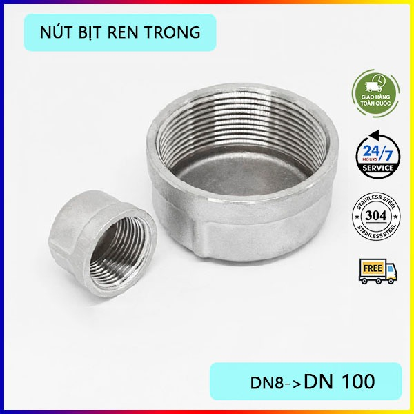 BỊT REN TRONG INOX 304 CHUẨN DN8- DN32 | Shopee Việt Nam