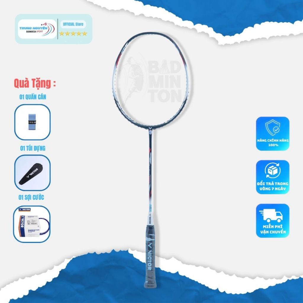Vợt cầu lông Victor Auraspeed 9990K Chính Hãng Căng Cước Sẵn 11 Kg.Tặng ...