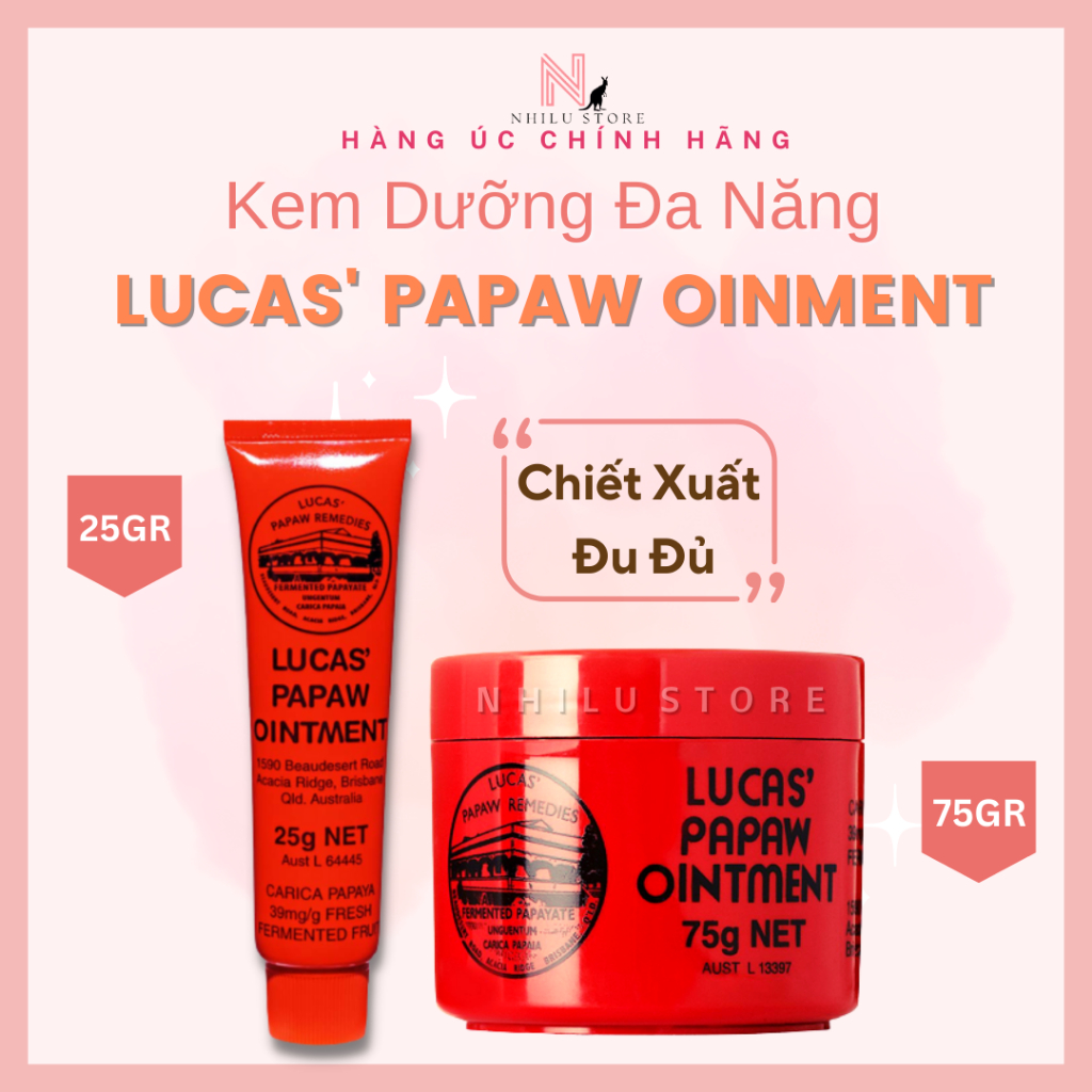 Kem Đa Năng Lucas Papaw Ointment | Shopee Việt Nam