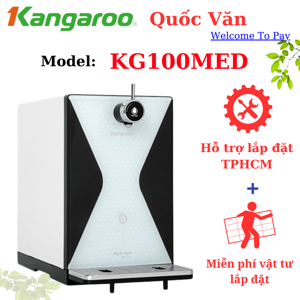 Máy lọc nước RO Hydrogen Kangaroo KG100MED 5 lõi - HỖ TRỢ LẮP ĐẶT TPHCM ...