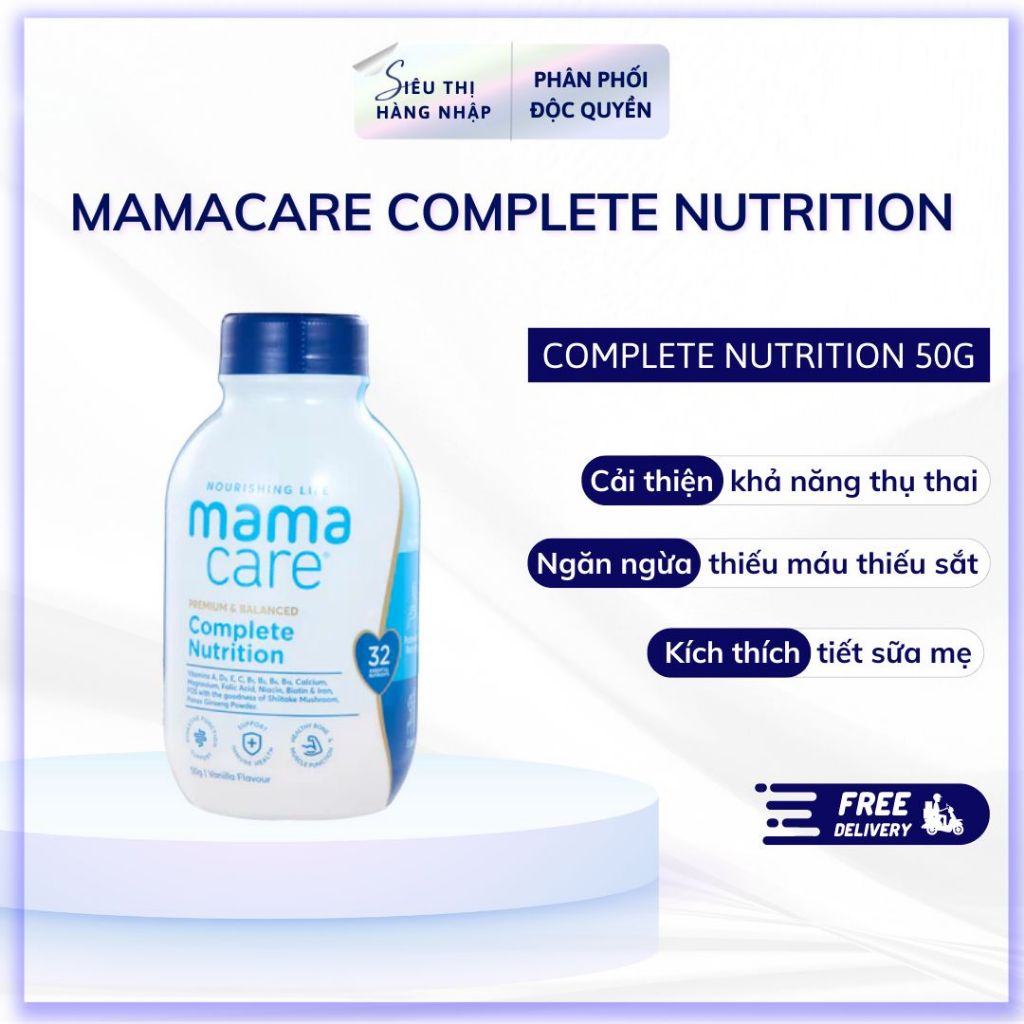 Sữa Dinh Dưỡng Mama Care Complete Nutrition Dành Cho Người Lớn- Sữa Bột ...